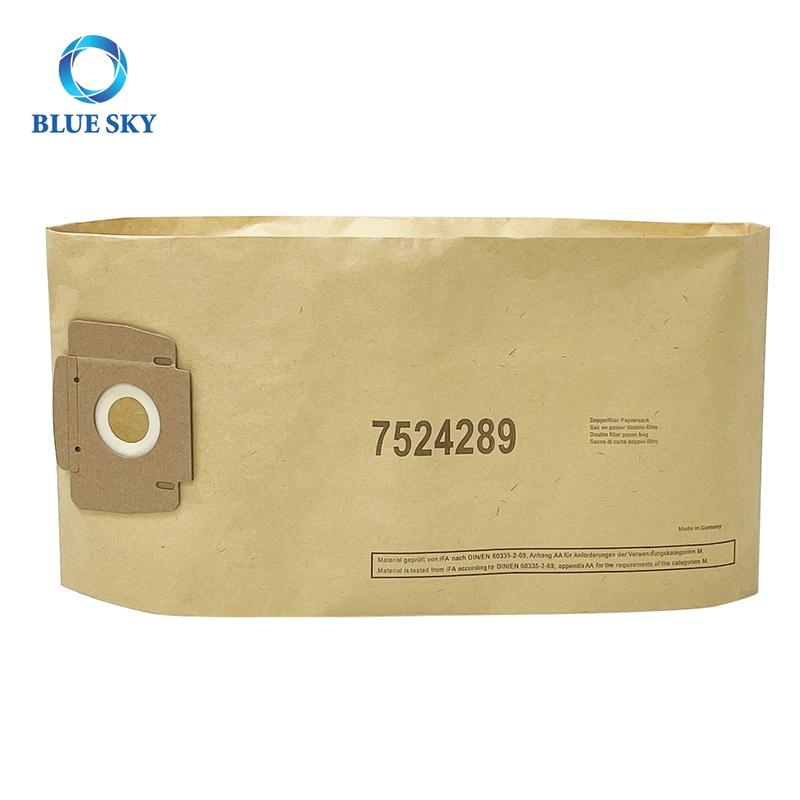 Replacement Paper Suction Dust Bags for Taski 7524289 Aero 8 15 Plus ...