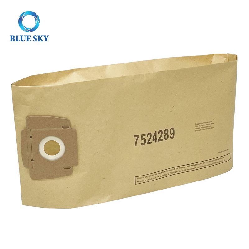 Replacement Paper Suction Dust Bags for Taski 7524289 Aero 8 15 Plus ...