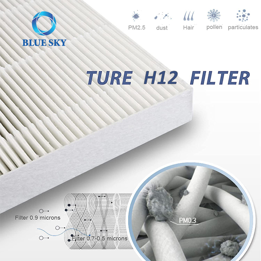 Activated Carbon Filter and H12 Purifier Filter X Set Replacement for ...