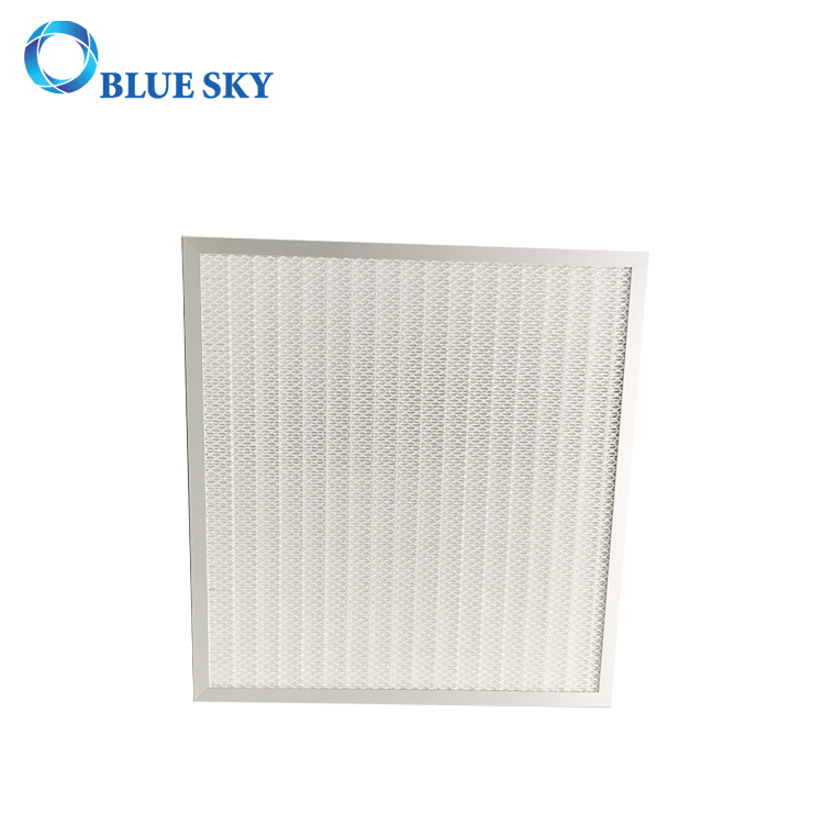 Custom Deep Pleated Aluminum Frame Panel HEPA HVAC Filter - Buy Panel ...